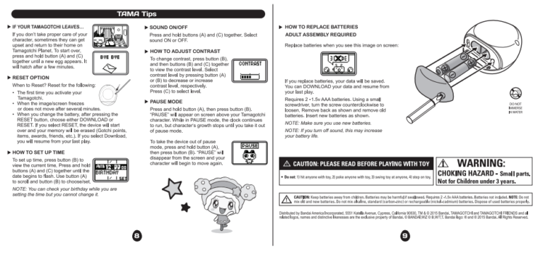 Tamagotchi Friends - Complete Guide - Tamagotchi Pet